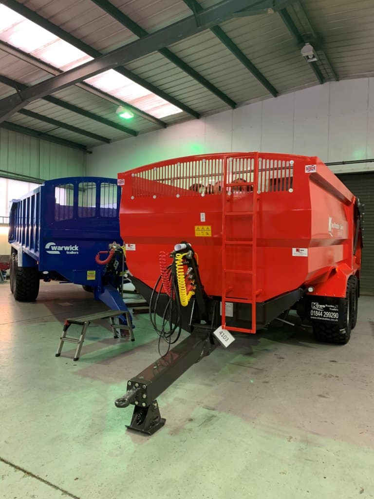 First Ktwo built at the Warwick Trailer Factory! - Ktwo Machinery - UK