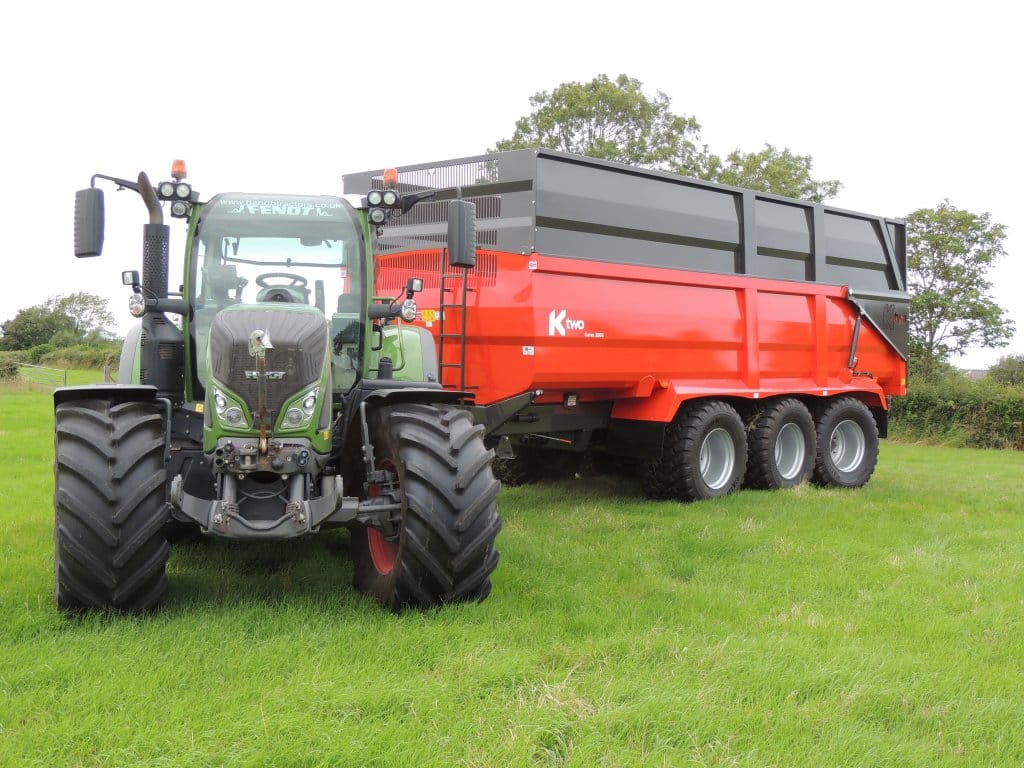 3m Wide North America Ktwo Trailer - Ktwo Machinery - UK